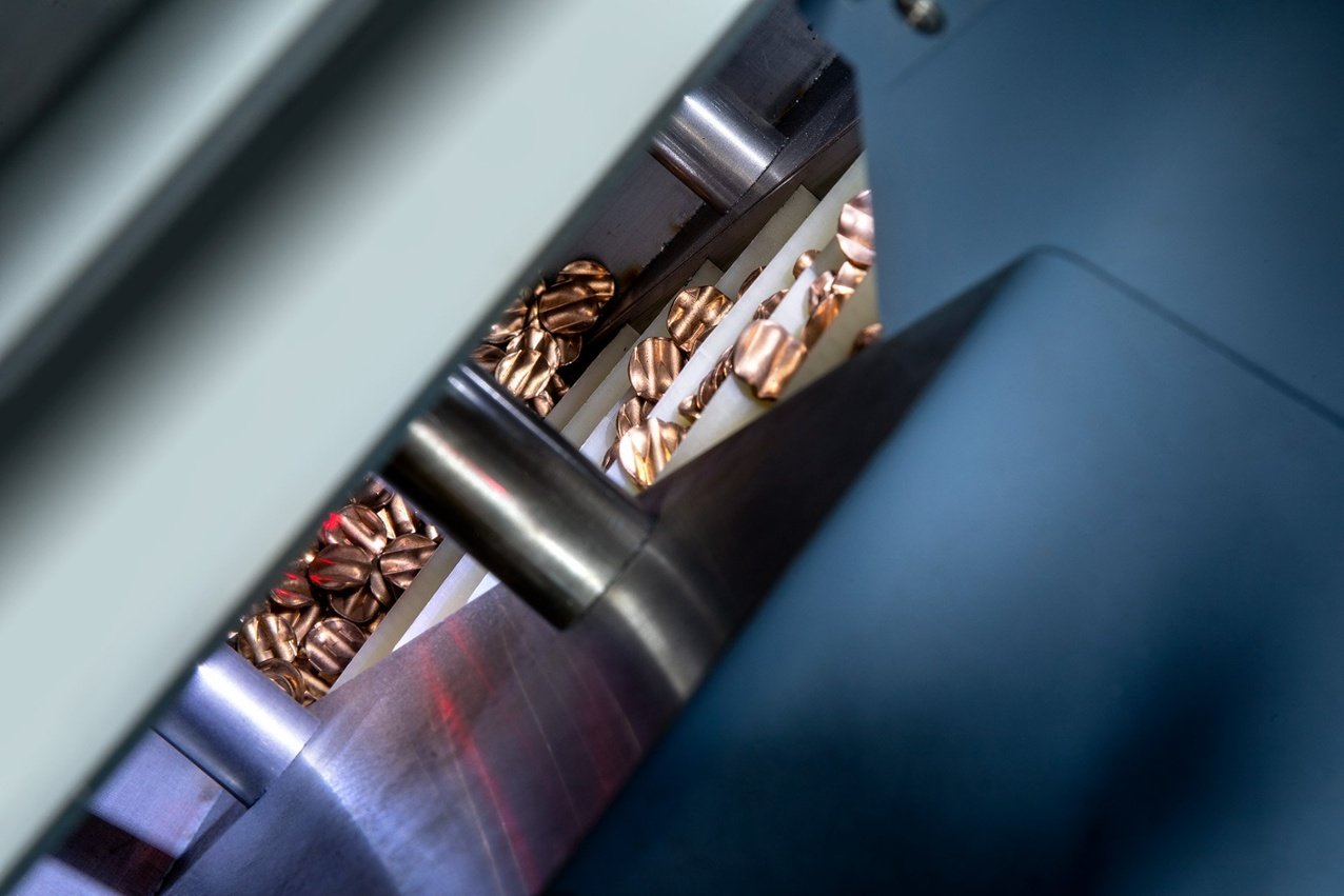 Durable coin unwrapping and coin crushing systems